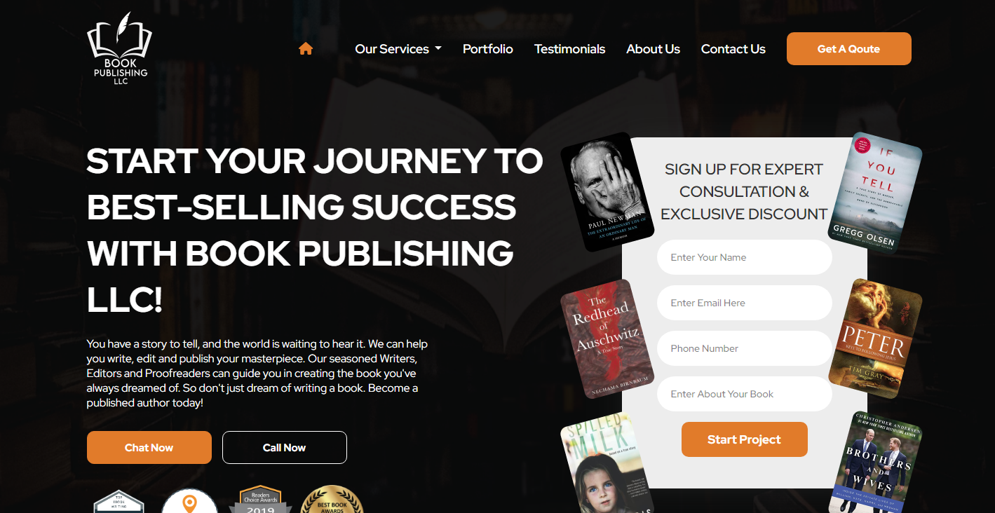 Book Publishing LLC | Premier Book Publishing Services